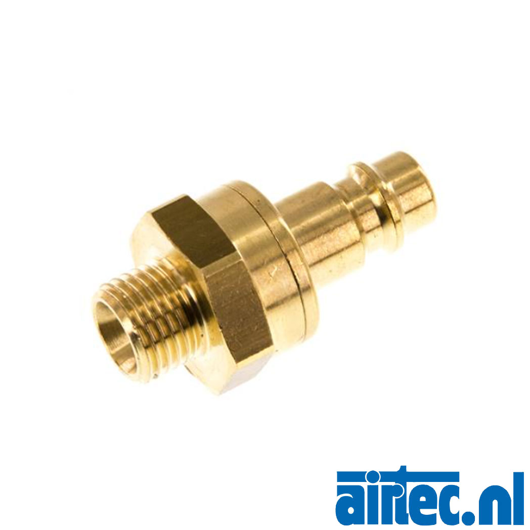 KSG 14 NW7 BA - Kupplungsstecker (NW7,2) G 1/ 4(AG), Messing